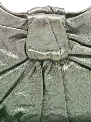 Saint Laurent Bow-detail Leather Shoulder Bag