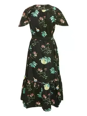 PETER PILOTTO Floral-print Maxi Dress - Blue