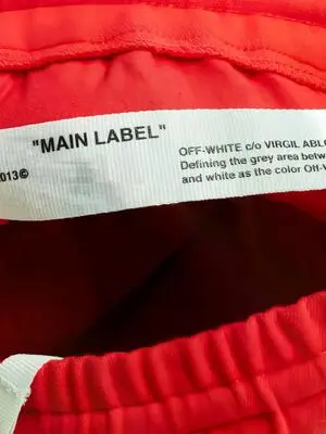 Off-White Logo Tape Track Pants
