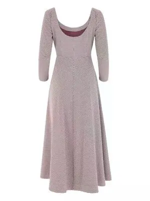 Rosie Assoulin Jackie Oh Houndstooth Midi Dress