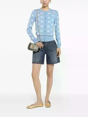 Dolce & Gabbana Dna Logo Knit Cardigan