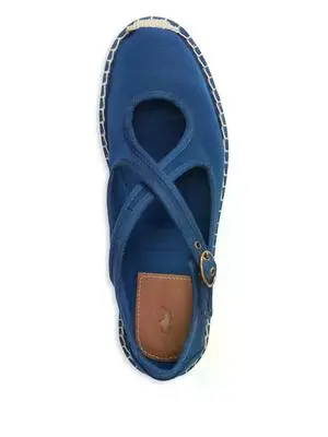 Polo Ralph Lauren Crisscross Grosgrain Espadrilles - Blue