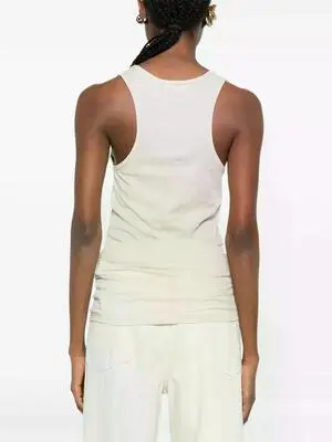 ENTIRE STUDIOS Sleeveless Round Neck Tank Top - Neutrals