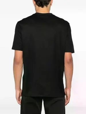 Emporio Armani Logo-embroidered T-shirt
