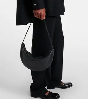 THE ROW Izzy Leather Shoulder Bag