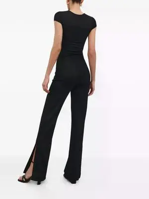 MARCELLA Pearson Side-slit Trousers