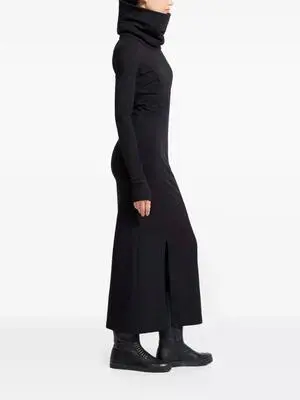 MARCELLA Lisa Thumbhole Roll-neck Maxi Dress