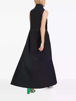 MARCELLA High-neck Maxi Dress - Black