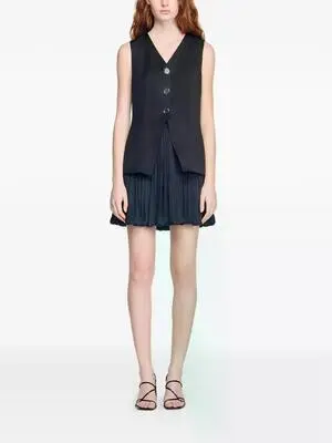 Sandro Layered Sleeveless Dress