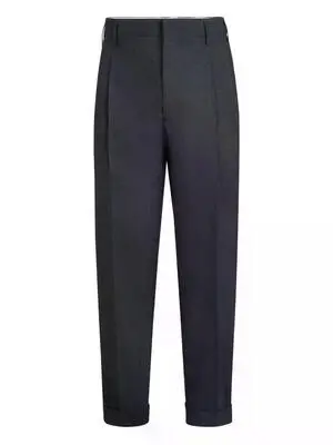 Brunello Cucinelli Double-pleated Trousers - Grey