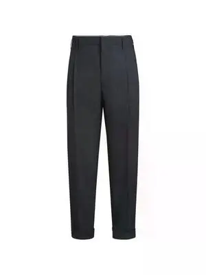Brunello Cucinelli Double-pleated Trousers - Grey