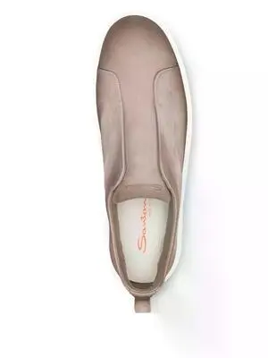 Santoni Victory Slip-on Sneakers - Neutrals
