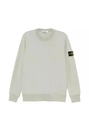 Stone Island Stone Island Logo Patch Crewneck Sweatshirt Blue