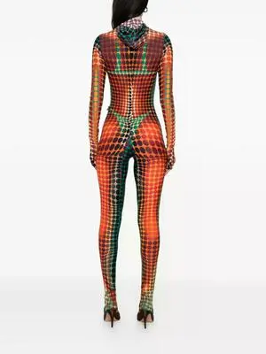 JEAN PAUL GAULTIER All-in-one With Dotted Pattern - Orange