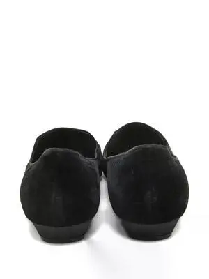 Rene Caovilla Velvet Beaded Loafers