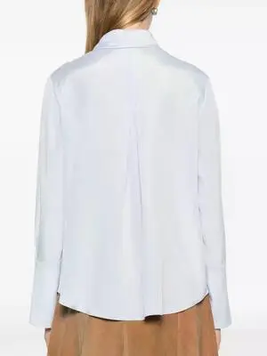 Max Mara Classic Collar Shirt - Blue