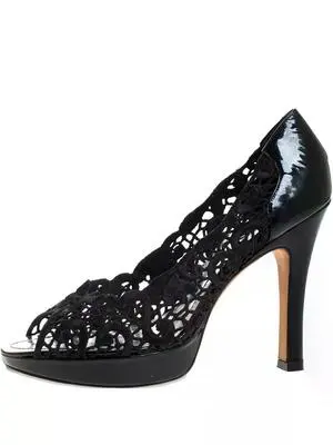Rene Caovilla Lace Pumps
