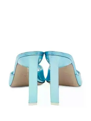 Attico 115mm Devon Leather Mules