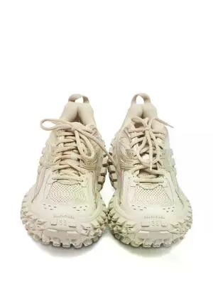 Balenciaga Beige Faux-leather Chunky Sole Sneakers