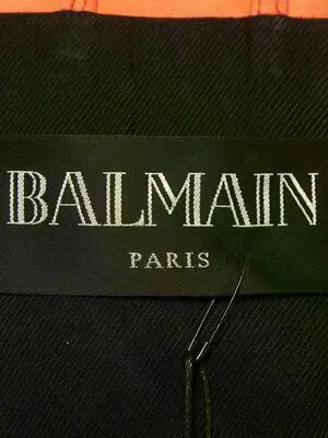 Balmain Leather Biker Jacket