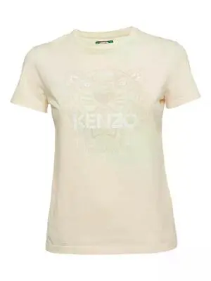 Kenzo Tiger Motif Cotton T-shirt