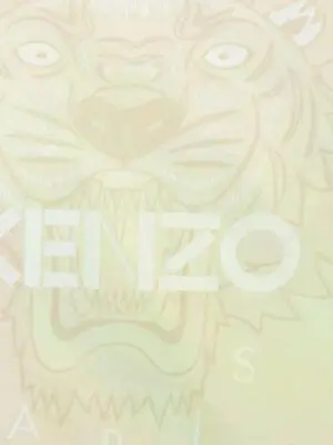 Kenzo Tiger Motif Cotton T-shirt