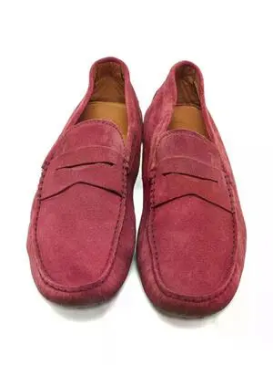 TOD'S Suede Penny Loafers