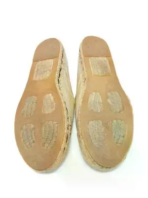 Carolina Herrera Leather Espadrilles