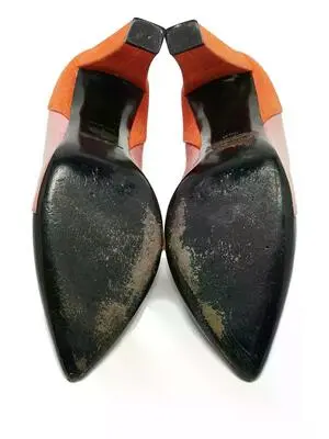 Balenciaga Lizard Embossed Leather Pumps