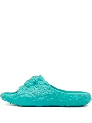 Versace Medusa Head Slides - Blue