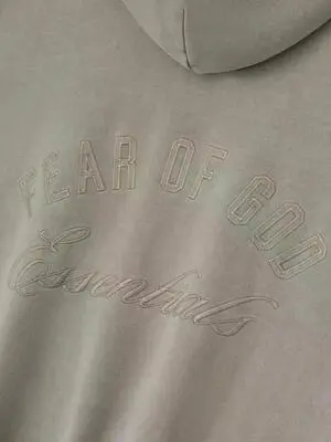 Fear Of God Classic Embroidered Hoodie - Grey