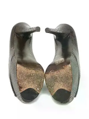 STUART WEITZMAN Peep-toe Stiletto Pumps