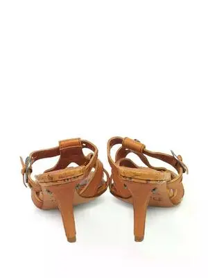 Dior Cut-out Heeled Sandals