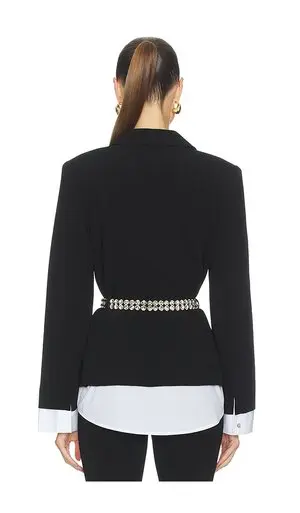 Cinq À Sept Vittoria Jacket With Embellished Belt