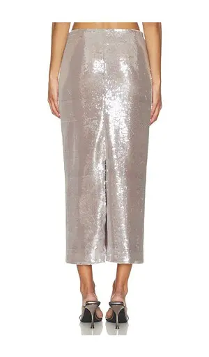 ELODIE THE LABEL Belinda Sequin Skirt