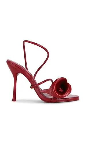 Cult Gaia Cassidy Stiletto Sandals - Wine