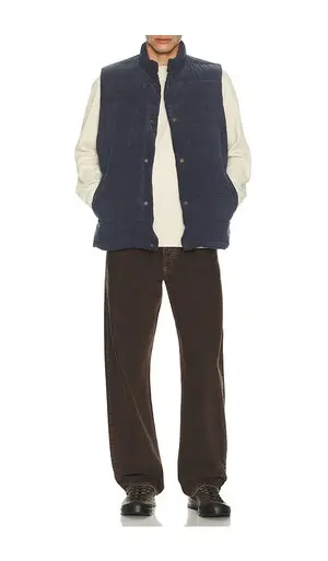 Marine Layer Corduroy Puffer Vest