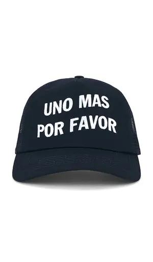 MOTEL MARGARITA Uno Mas Trucker Hat - Navy