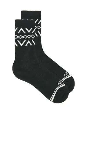 Varley Chadwick Fairisle Sock In . Also - Black