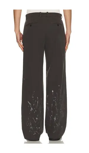 We11Done Painted Wide Leg Trousers