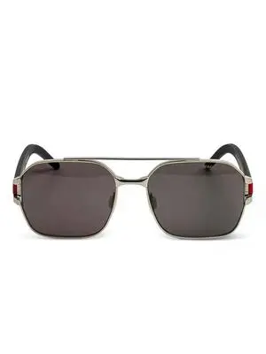 Tag Heuer Square-frame Sunglasses - Silver