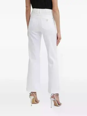Guess Rhinestone Embellished Flared Jeans