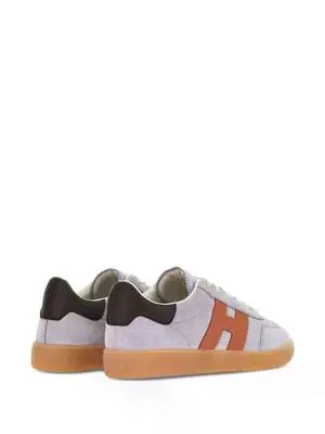 Hogan Suede Lace-up Sneakers - Purple