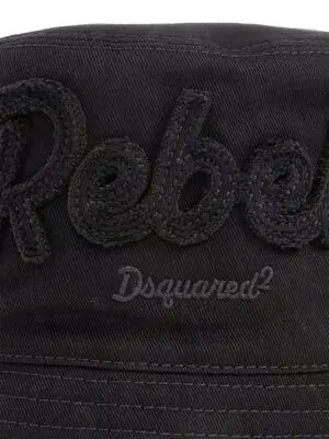 Dsquared2 Rebels-appliqué Bucket Hat