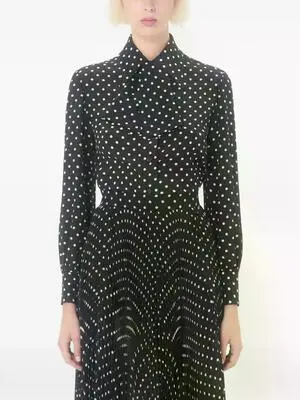 Valentino Garavani Polka Dot Silk Shirt