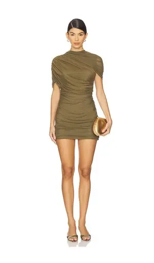 Amanda Uprichard Evianna Dress - Olive
