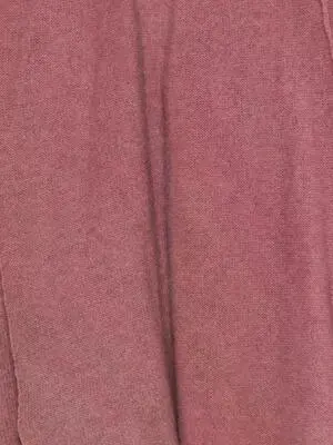Fedeli Rosewood Open Front Long Sleeve Cardigan