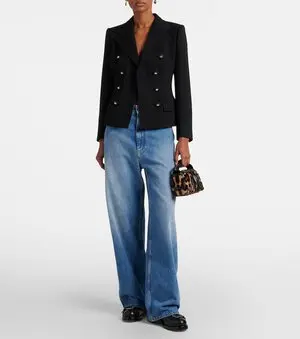 Dolce & Gabbana Vittoria Leopard-print Calf Hair Tote Bag