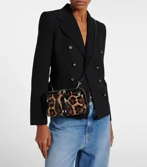 Dolce & Gabbana Vittoria Leopard-print Calf Hair Tote Bag