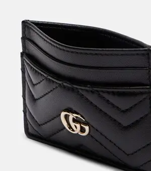 Gucci Gg Leather Card Holder